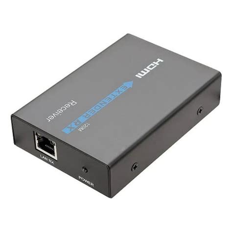 Extensor Hdmi 120 Metros Cat5 Cat6 1 Via Casas Bahia