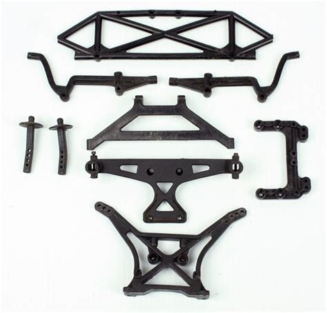 Associated Sc102 Shock Tower Bumper Bodymount Lot 9564 9819 9899 9824