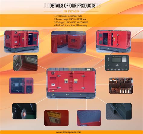 3 Phase Silent 100 Kva Diesel Generator 80 Kw Electric Group Genset