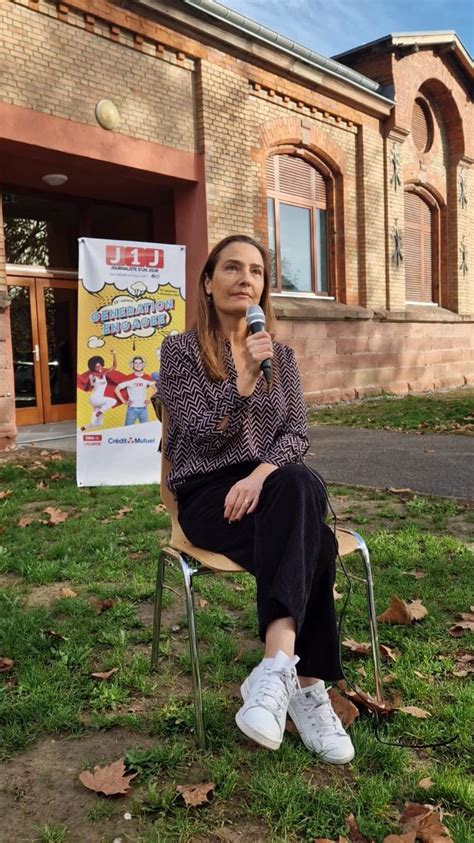 Journaliste Dun Jour Delphine Weiss Lengagement Au Féminin