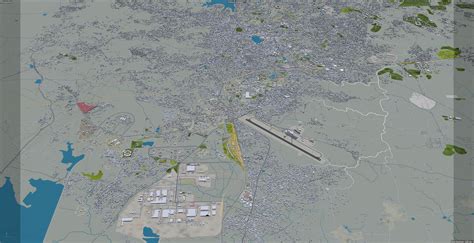 Ranchi City Jharkhand India 3d Model 25km By 3dstudio