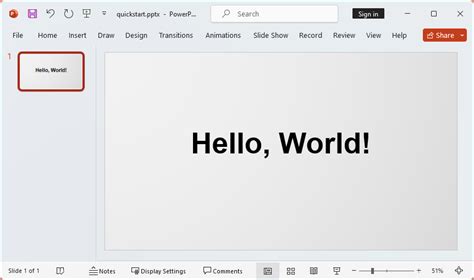 Quickstart Slidepack Api Docs