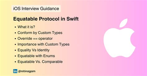 Ios Interview Guide Equatable Protocol Nitin Aggarwal