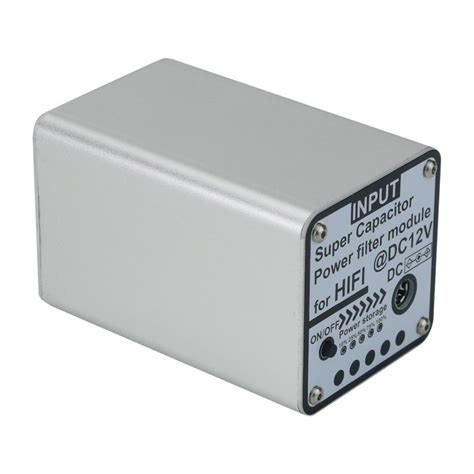 12V 5F Super Capacitor Power Filter Module For Hifi Line Filter EMI Filter DC2 1 Input Output