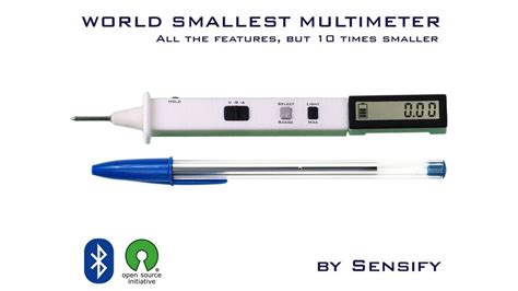 The World Smallest Multimeter Reinvented By Sensify