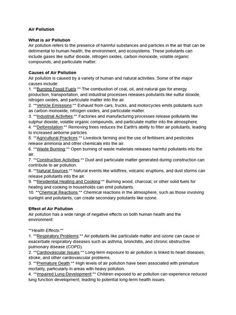 air pollution pdf air pollution combustion