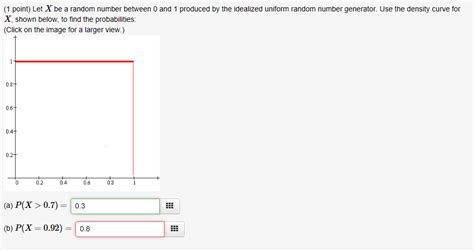 Uniform Distribution Problem Help Raskstatistics