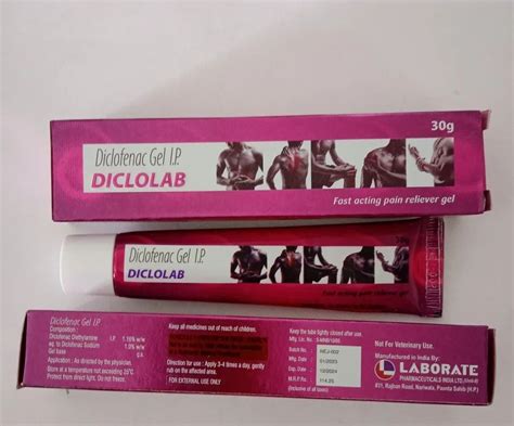 Diclofenac Gel Ip Packaging Size 30gm At ₹ 100 Tube In Nagpur Id 2852151665330