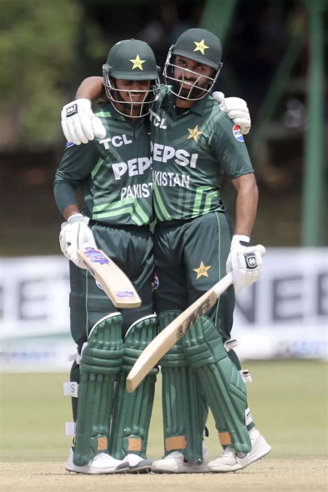 2nd Odi Saim Ayubs Century Leads Pakistan To Dominant 10 Wicket