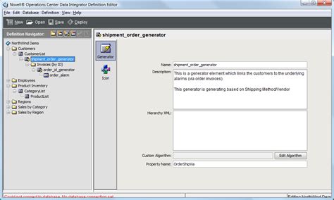 Netiq Documentation Operations Center 50 Data Integrator Guide Examining The Adapter