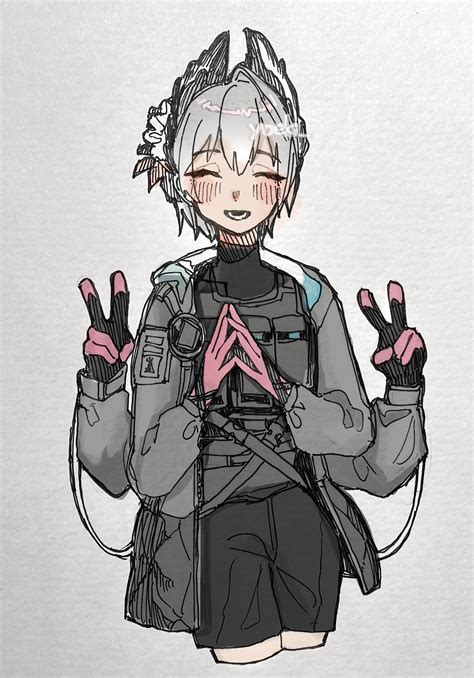 Raidian Arknights Drawn By Yoeki Danbooru