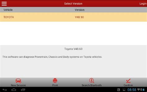 Launch X431 Pro Calibrate Deceleration Sensor Zero Point For Toyota Reiz 2008 Obdiishop