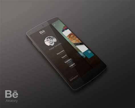 WebApp Behance Aleatory Behance