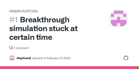Breakthrough Simulation Stuck At Certain Time · Issue 1 · Iraspa