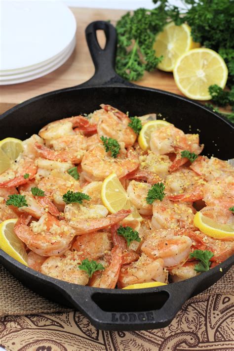 Butter Garlic Shrimp With Lemon An Organized Chaos