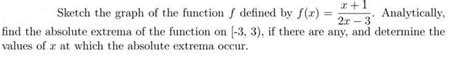 Solved Sketch The Graph Of The Function F Defined By Chegg