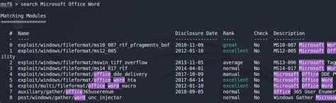 Weaponizing Microsoft Word Hacking A Windows 10 Machine By Stefan