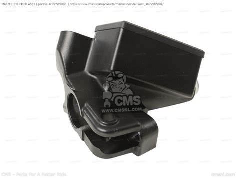 4H72585002: MASTER CYLINDER ASSY Yamaha - buy the 4H7-25850-02-00 at CMSNL