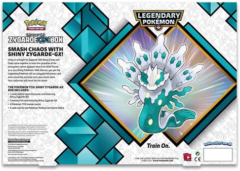 Pokemon Trading Card Game Sun Moon Shiny Zygarde Gx Legendary Box 4