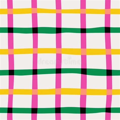 Abstract Seamless Light Checkered Cube Luxury Pattern Background Stock