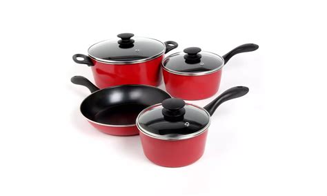 Sunbeam 7 Piece Nonstick Stee Groupon Goods