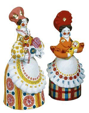 Дымковская игрушка | Russian folk art, Russian folk, Russian art