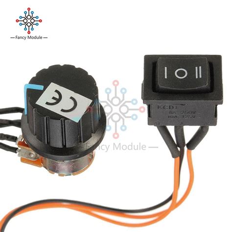 10v To 50v 40a Dc Motor Speed Regulator Pwm Speed Grandado