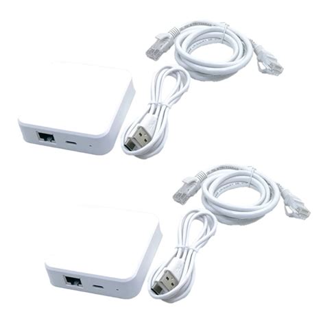 2x Zigbee 30 Wired Gateway Hub Rj45 Ethernet Bridge Tasmota Mqtt
