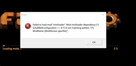 Anyone Know How To Fix This Wont Let Me Load The Game R Factorio