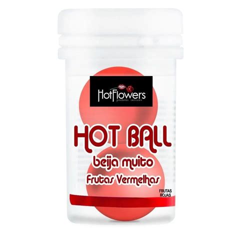 Hot Ball Beija Muito Duplo Frutas Vermelhas Hot Flowers Shopee Brasil