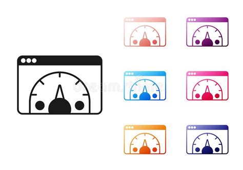 Black Web Analytics Information And Development Website Statistic Icon Isolated On White