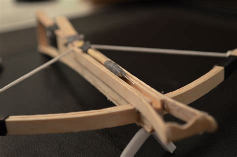How To Make A Mini Crossbow Instructables
