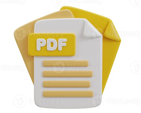 3d file pdf symbol icon illustration 34759281 png