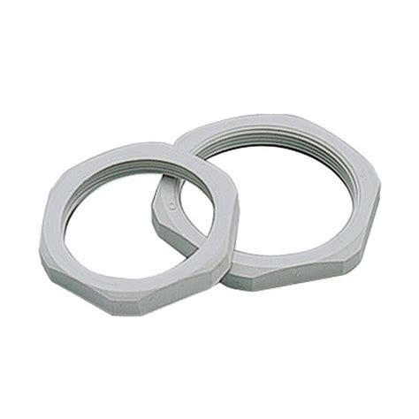 M25 Nylon Locking Nut Gray Without Collar Sourceasi