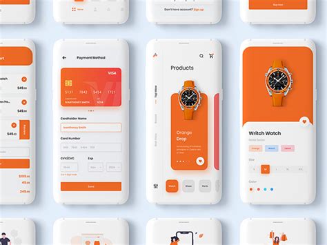 Ecommerce App Ui Kit On Behance