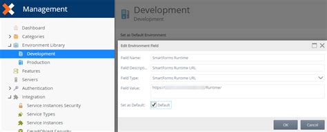Form Properties Page