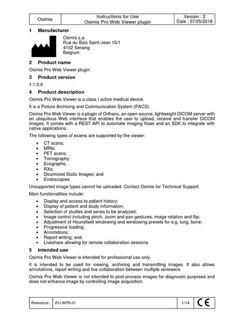 Osimis Web Viewer Pro Documentation Pdf World Wide Web Internet And Web