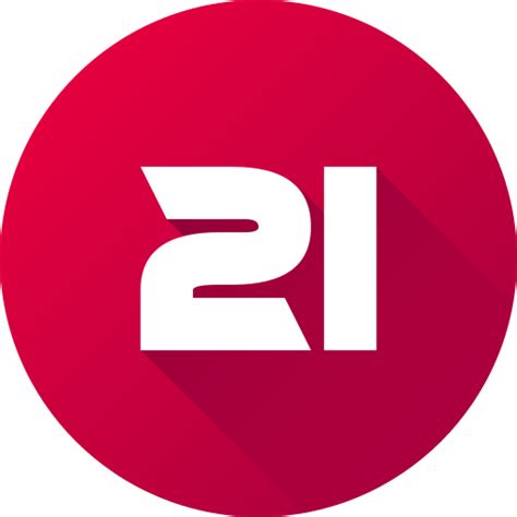 Number 21 Free Education Icons