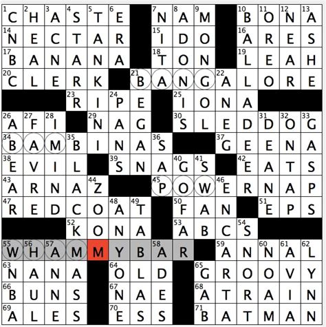 Rex Parker Does The NYT Crossword Puzzle