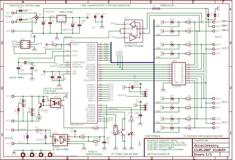 OpenDecoder For DCC Schematics V2