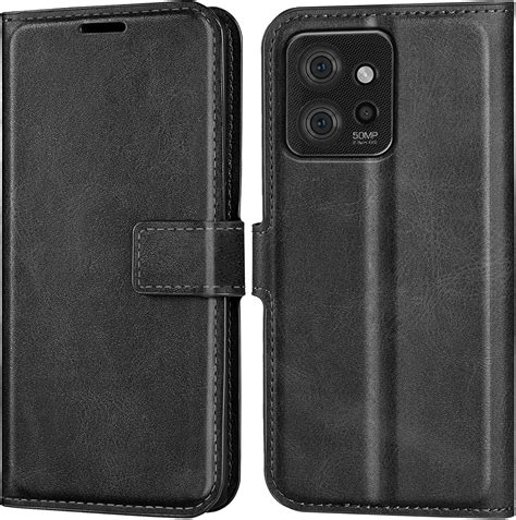 D DESSVON Moto ThinkPhone G Wallet Case Stand Flip Leather Protective Case Magnetic Closure