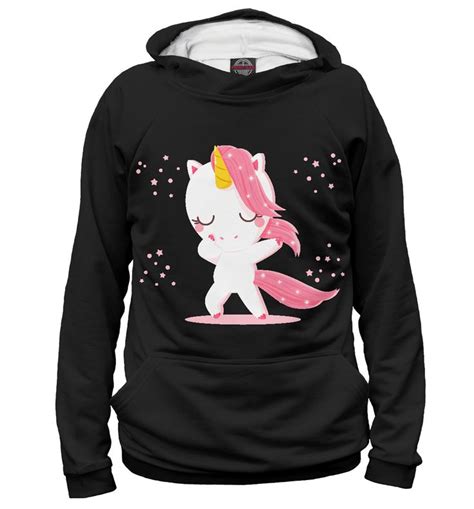 Худи с принтом «Единорог Магазины одежды Принты Одежда