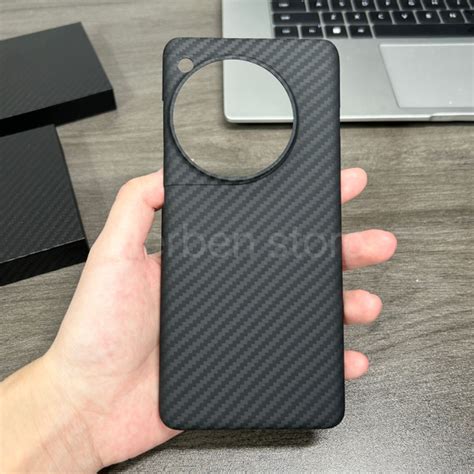 кевларовый чехол Oneplus 12, чехол из углеродного волокна, Ультратонкий ...