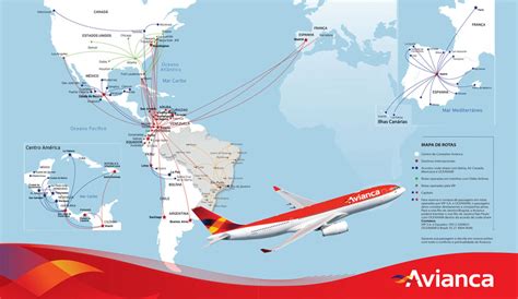 Avianca Route Map