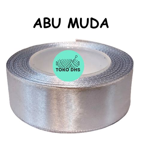 Jual Pita Satin Inch Cm Pita Satin Cm Shopee Indonesia