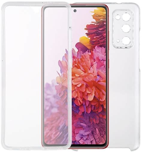 Wigento F R Samsung Galaxy S Fe Fan Edition Handy Tasche Transparent Beidseitig H Lle Ab