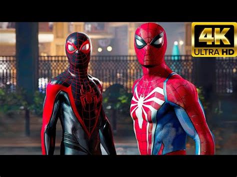Spider Man 2 All Cutscenes Full Movie 2023 4K ULTRA HD Tidyhosts Videos