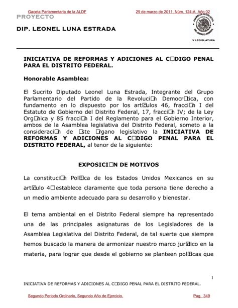 PROYECTO DIP LEONEL LUNA ESTRADA INICIATIVA DE