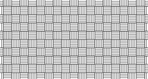 Repeating Pattern Of Black Lines Creating A Woven Or Checkered Effect