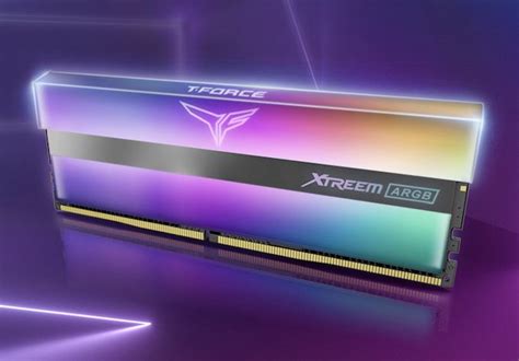 team group s t force xtreem argb memory up to ddr4 4800 ‘mirror design